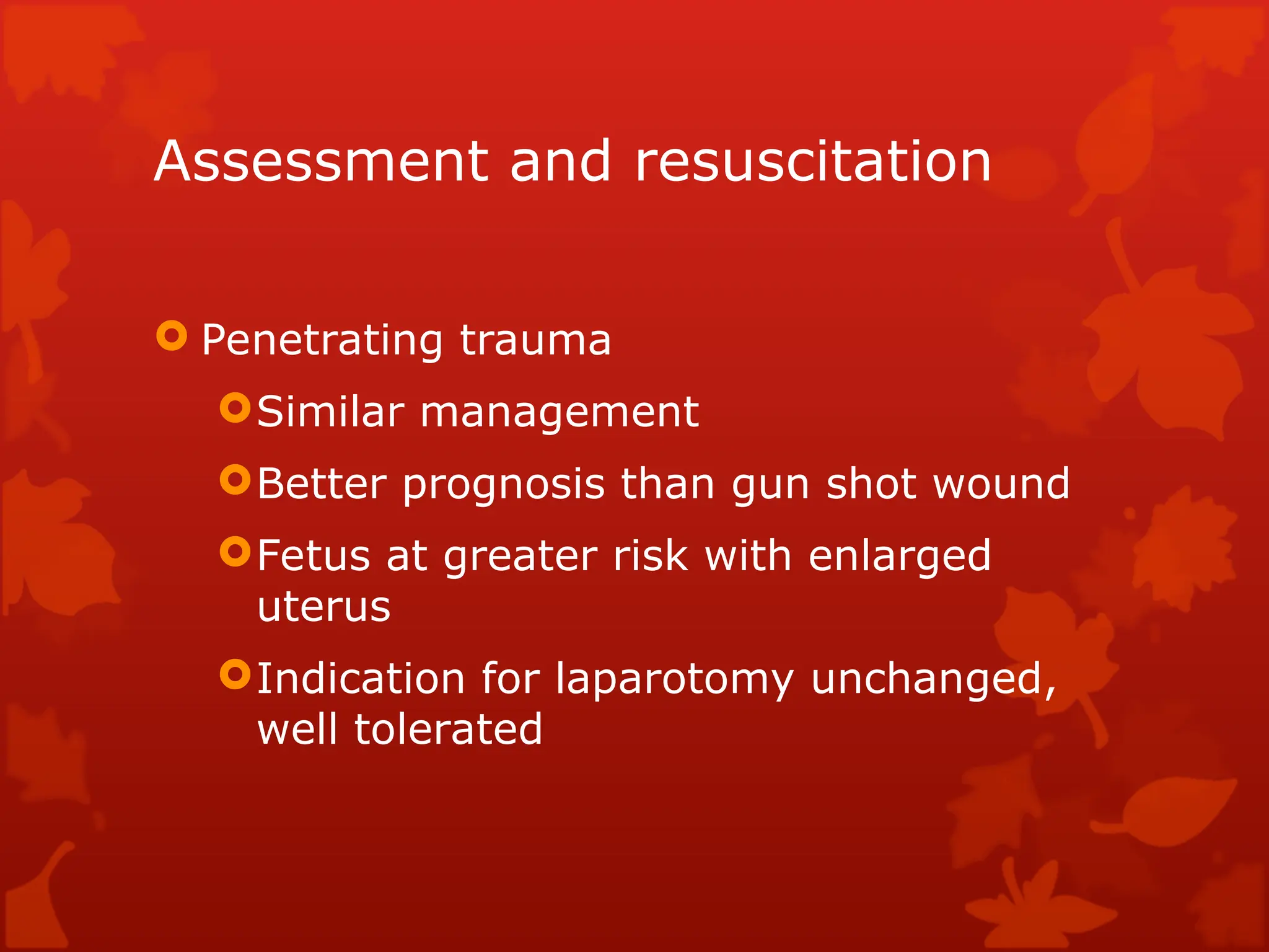 trauma_in_pregnancy.ppt.introduction groups incidence and etiology of ...