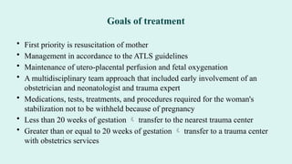 trauma in pregnancy- anesthetic management.pptx