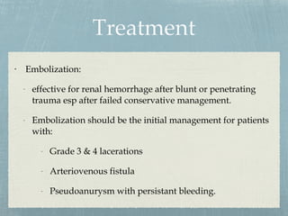 Approach to Trauma in Urology | PPT