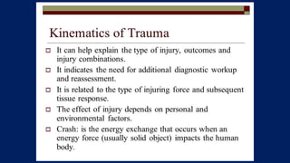 Trauma kinematics | PDF
