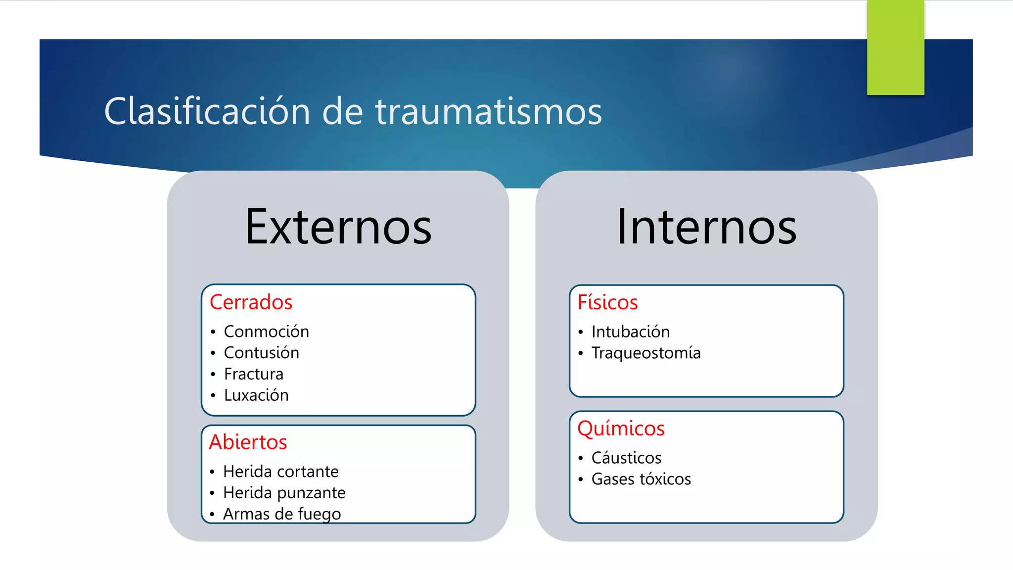 Trauma laríngeo | PPTX