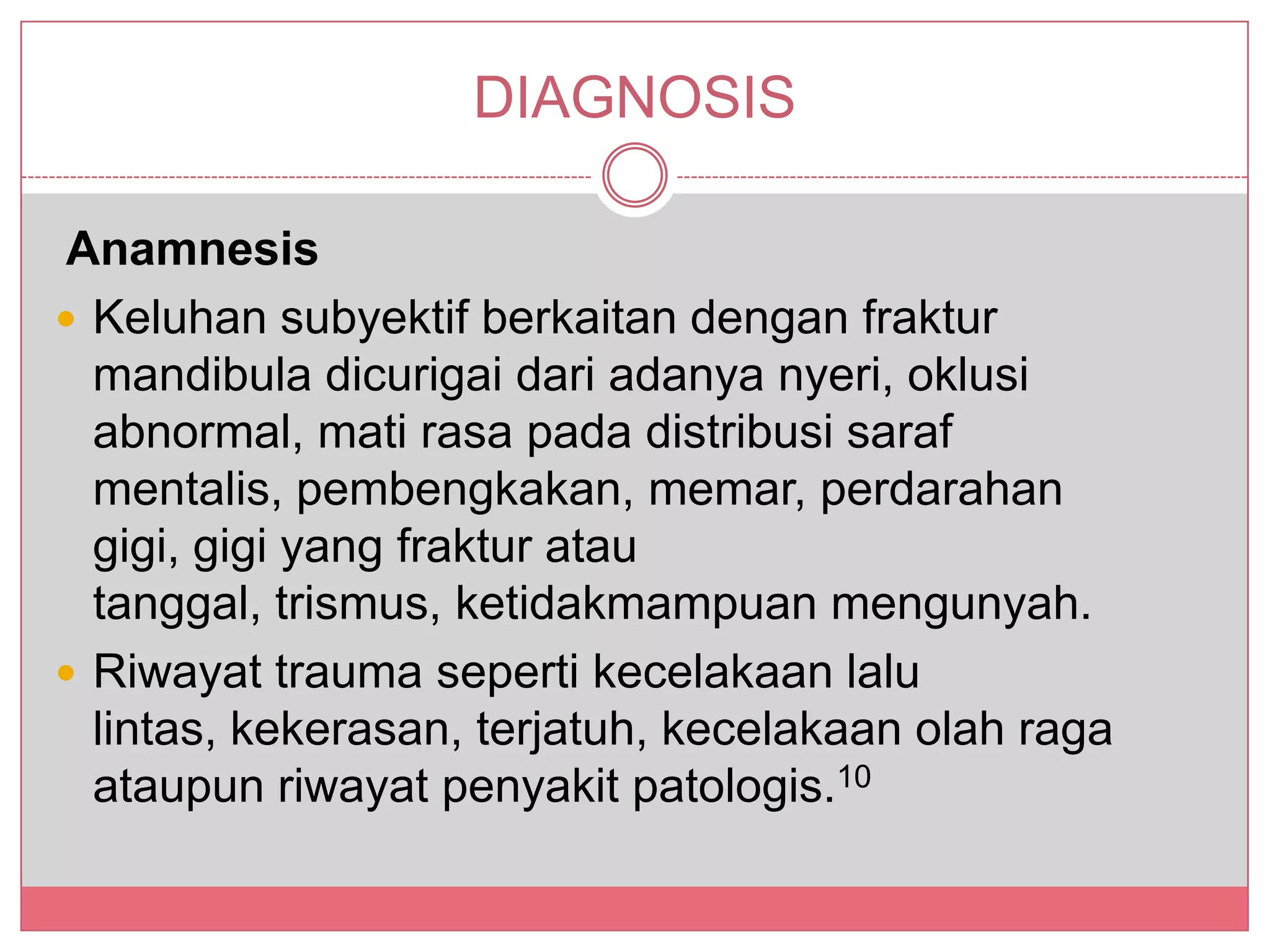 Trauma maksilofasial | PPTX