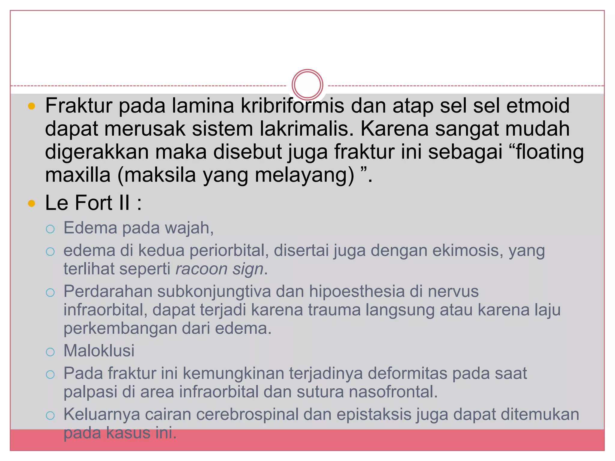 Trauma maksilofasial | PPTX