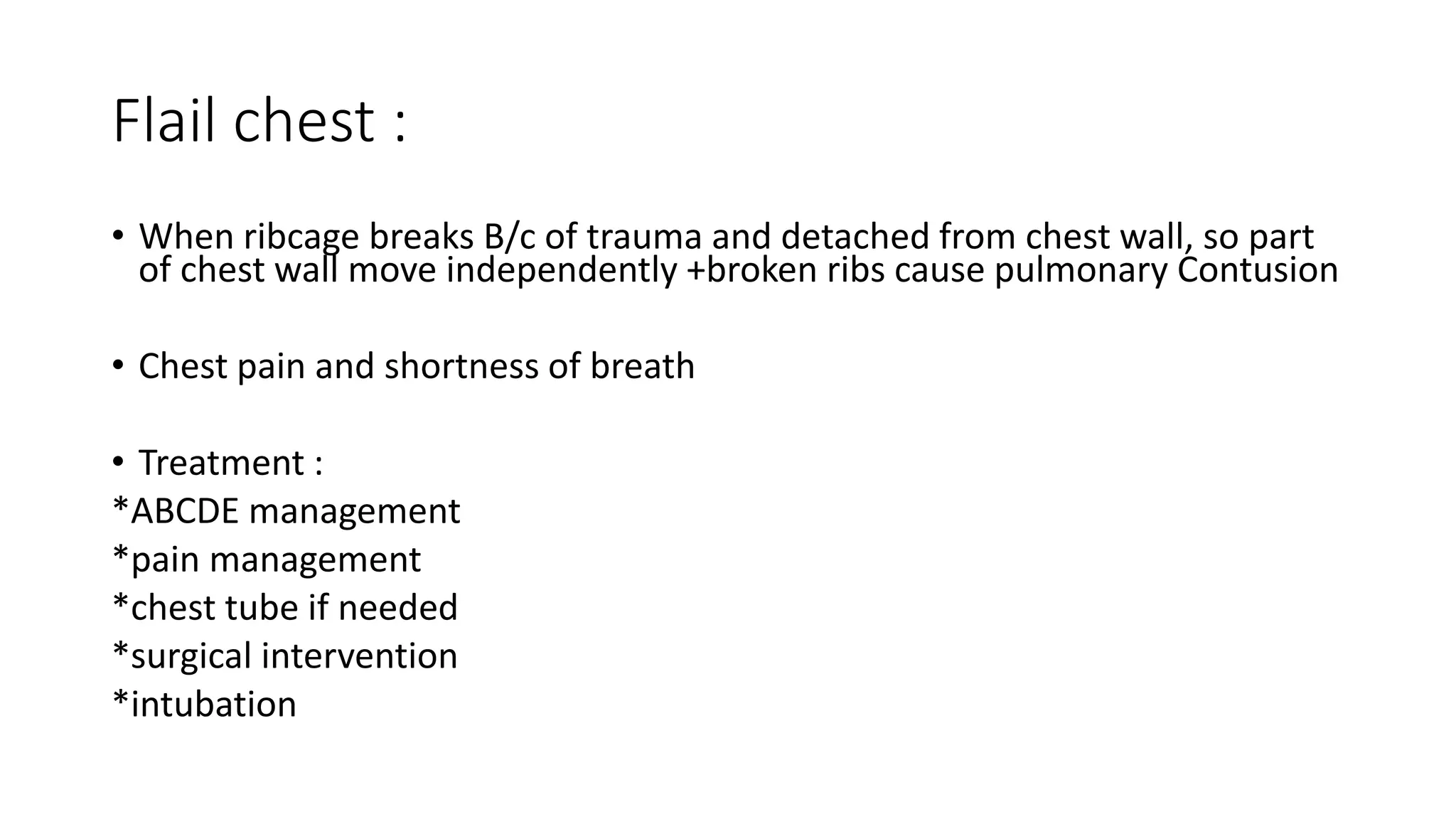 Trauma management | PPTX