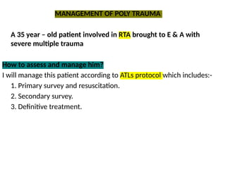TRAUMA MANAGEMENTrbdheyegdhdhdhdhrd.pptx