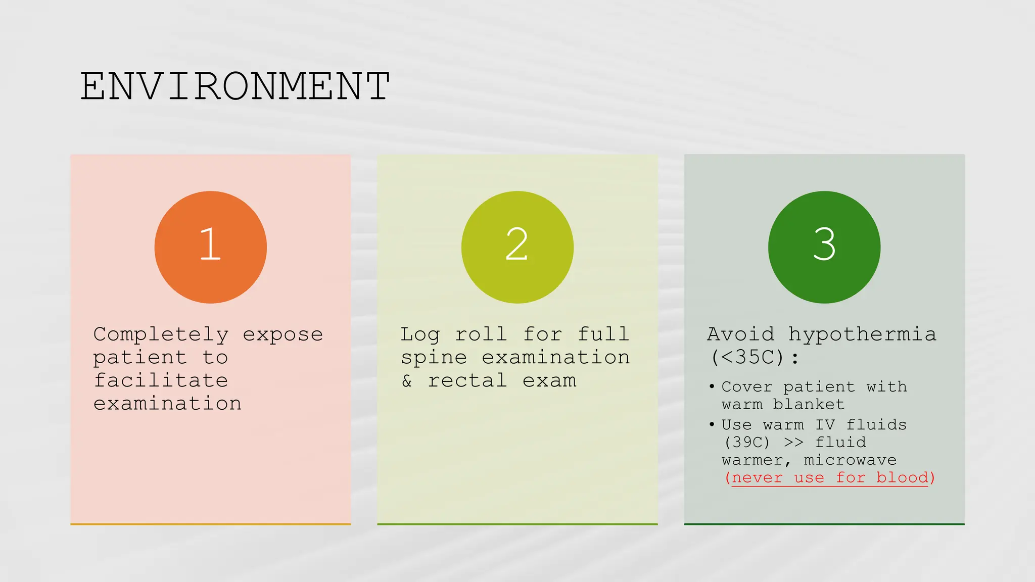 TRAUMA MANAGEMENT IN A MINOR TRAUMA UNIT.pptx