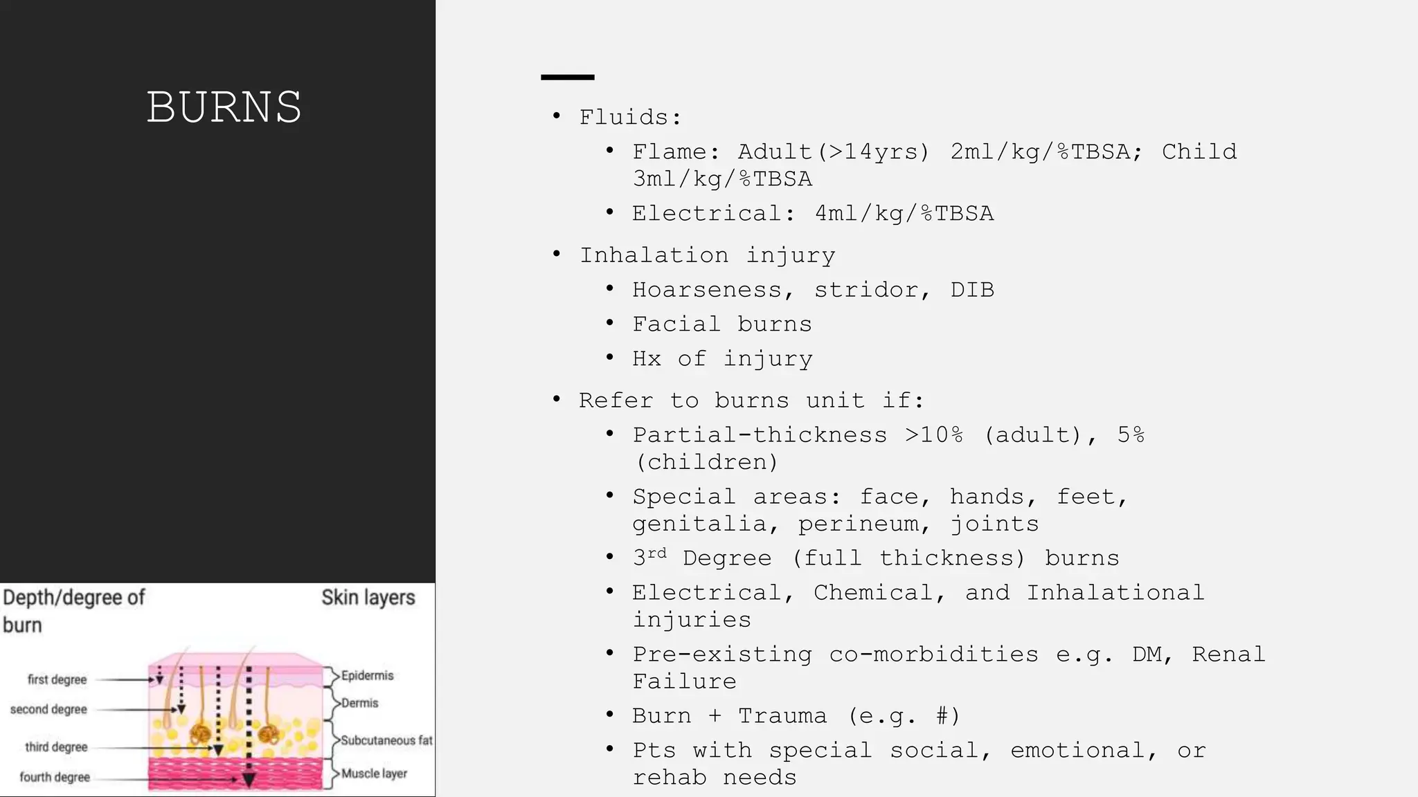TRAUMA MANAGEMENT IN A MINOR TRAUMA UNIT.pptx