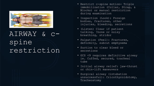 TRAUMA MANAGEMENT IN A MINOR TRAUMA UNIT.pptx
