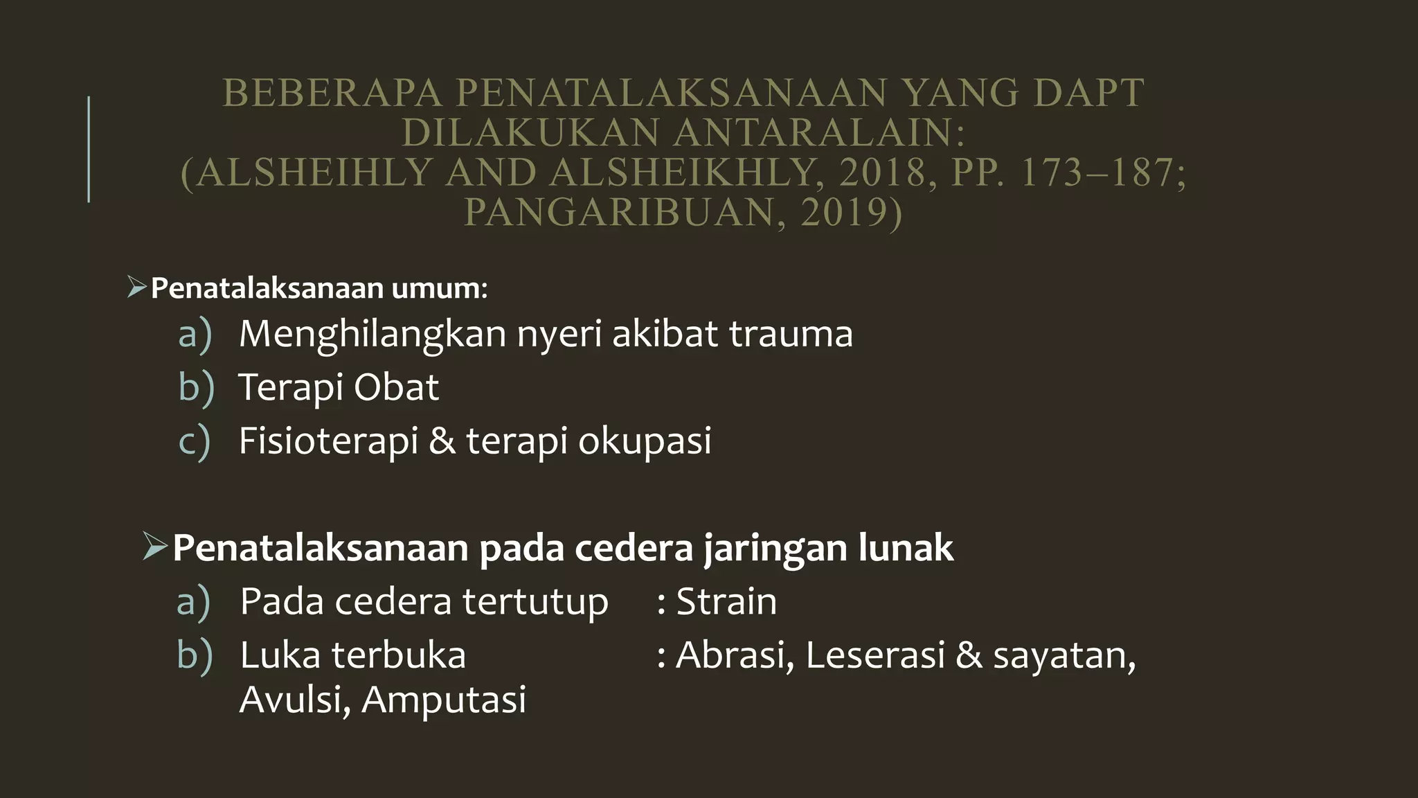 TRAUMA MUSCULOSKELETAL | PPTX