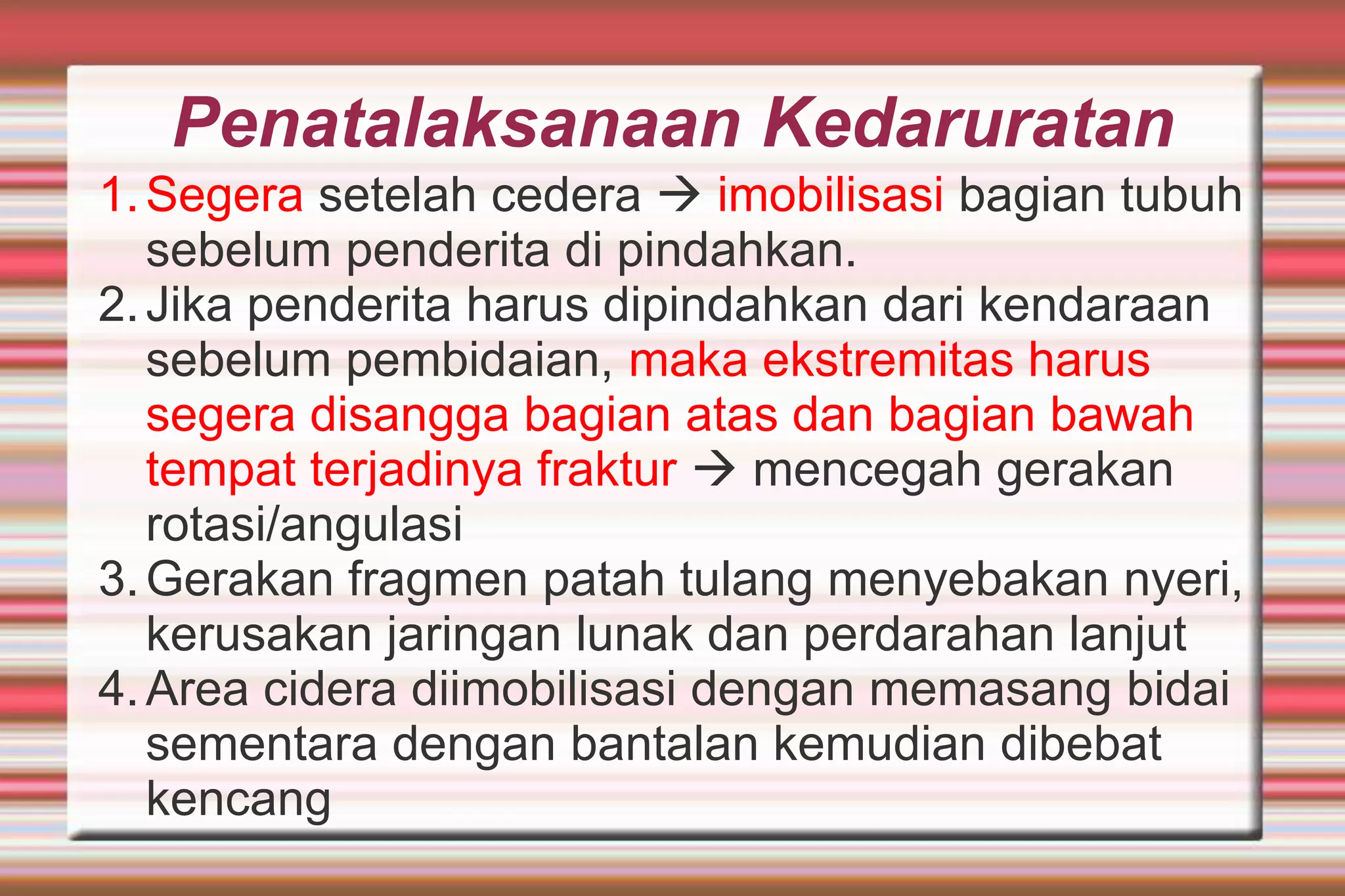 Trauma muskuloskeletal | PPT