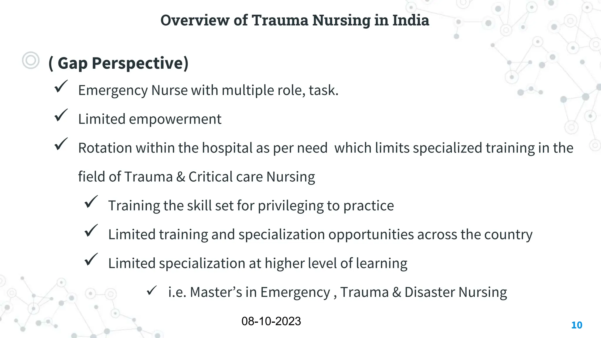 Trauma Nursing - Connecting the Dots.pptx