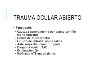 Trauma Ocular 1.pptx