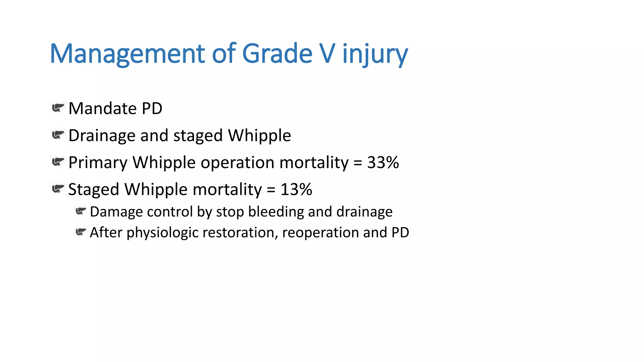 Trauma of PANCREAS | PPTX