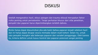 TRAUMA OKLUSAL BERKAITAN DENGAN PERIODONTITIS (1) (1).pptx