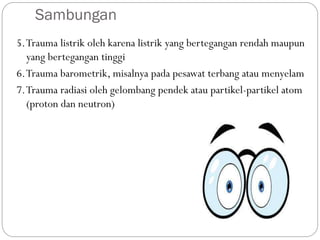 Trauma orbita | PPTX