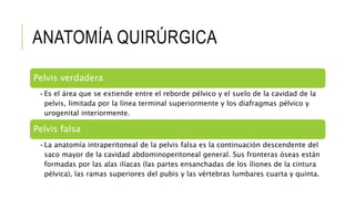 TRAUMA PÉLVICO Y ANORECTAL | PPTX