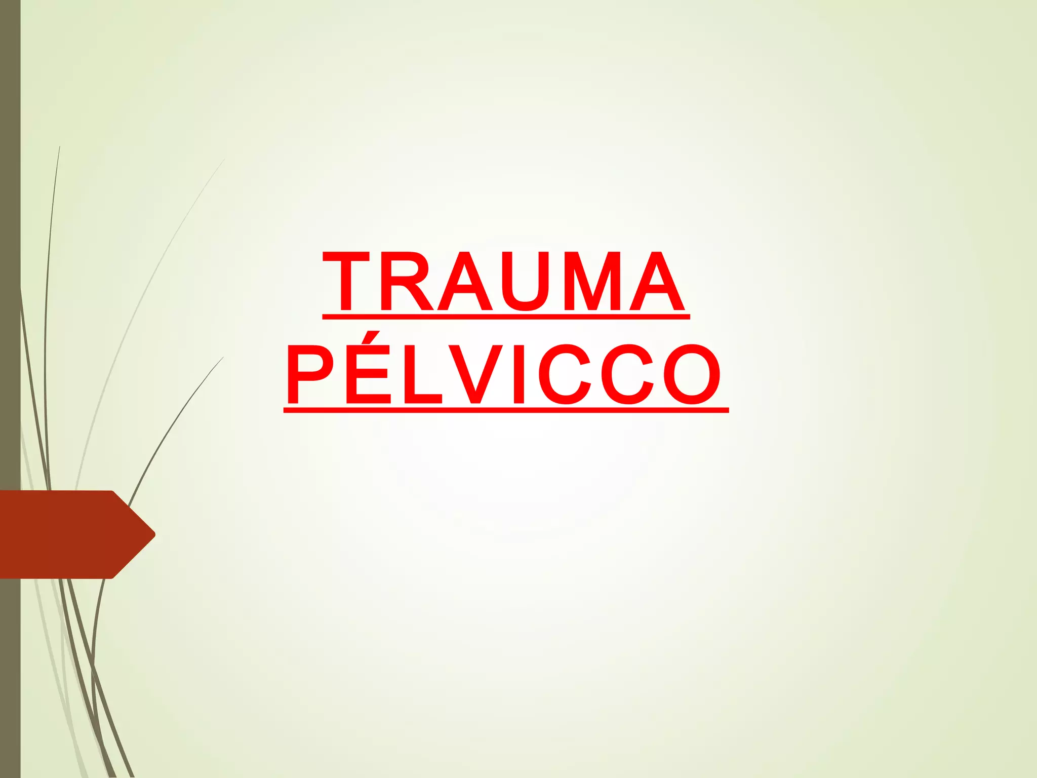 Trauma pélvico | PPT