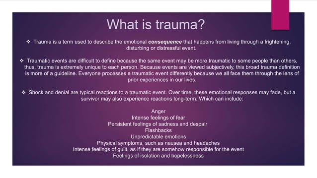 Trauma powerpoint presentation.pptx