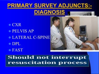 INITIAL ASSESSMENT OF TRAUMA PATIENTS....(INSPIRED FROM CTLS AND ATLS ...