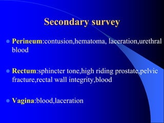 INITIAL ASSESSMENT OF TRAUMA PATIENTS....(INSPIRED FROM CTLS AND ATLS ...