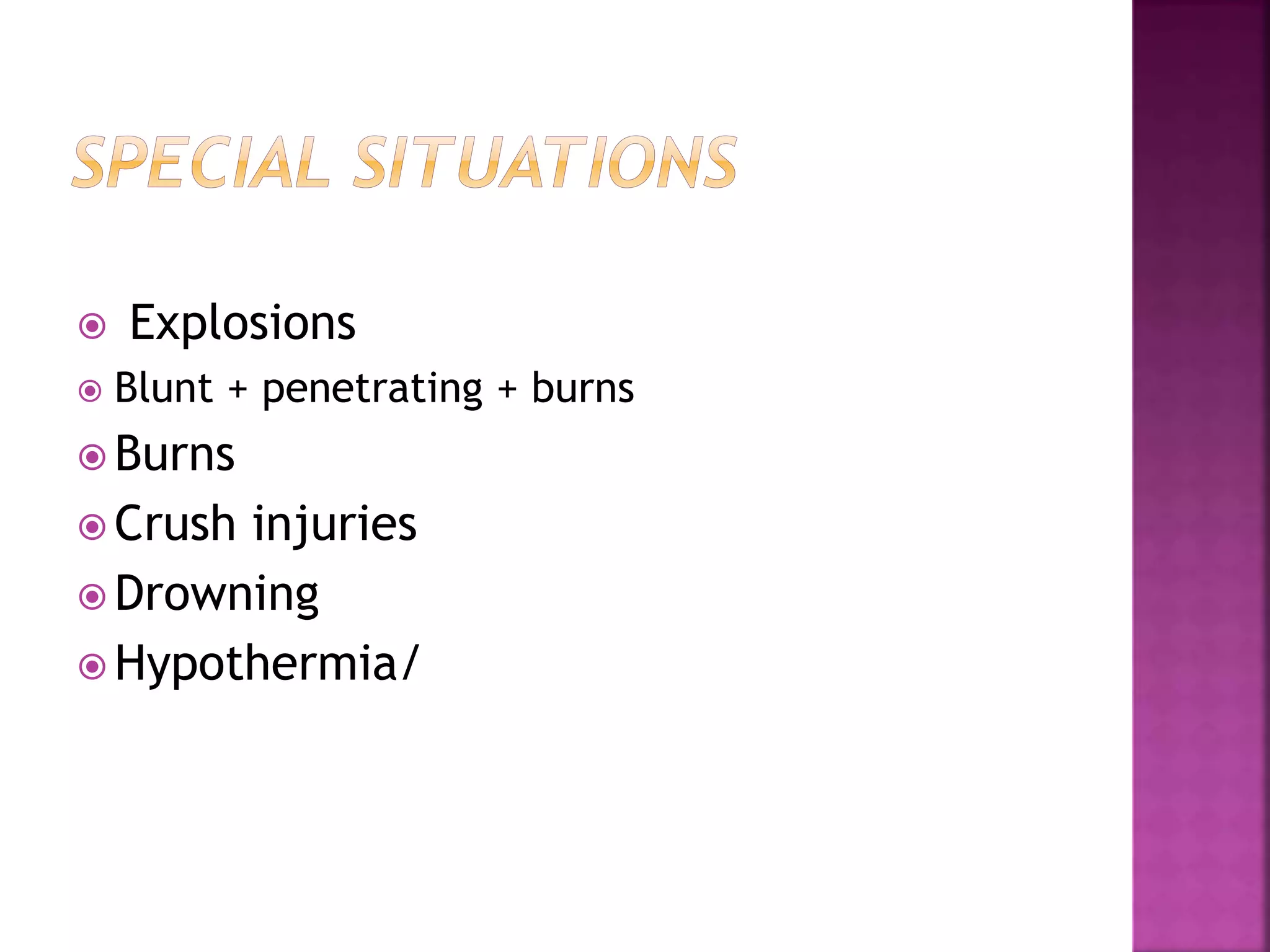 Trauma,mechanism,classification, pathophysiology, sign and symptoms ...