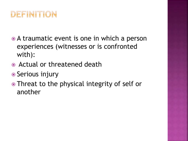 Trauma,mechanism,classification, pathophysiology, sign and symptoms ...