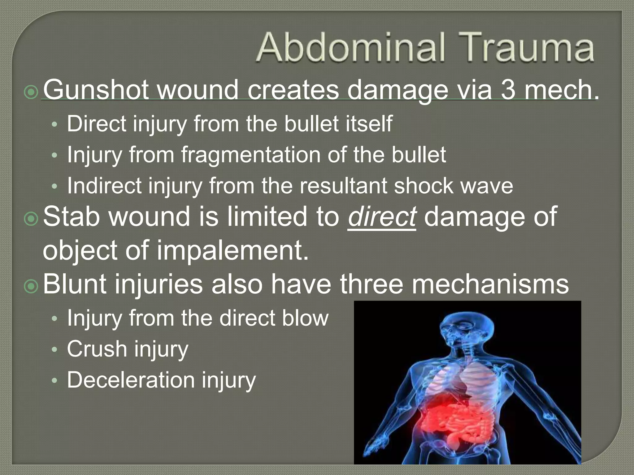 Trauma Presentation | PPTX