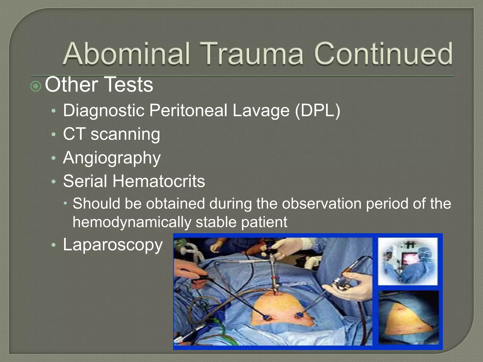 Trauma Presentation | PPTX