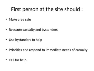 Trauma – the principles of first aid.pptx