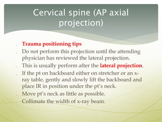 Slide teaching for radiography students : Trauma radiography.pptx