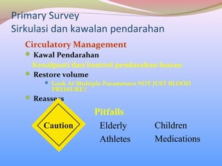 Trauma resuscitation and basic life support | PPT