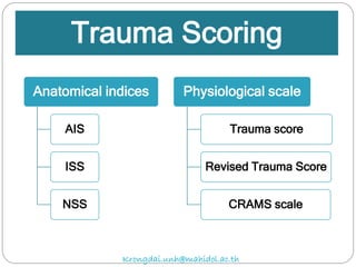 Trauma scoring 23 พค.2558