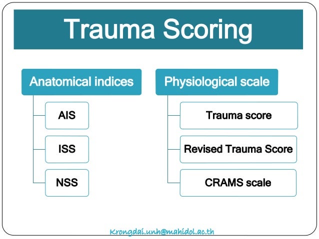 Trauma scoring 23 พค.2558