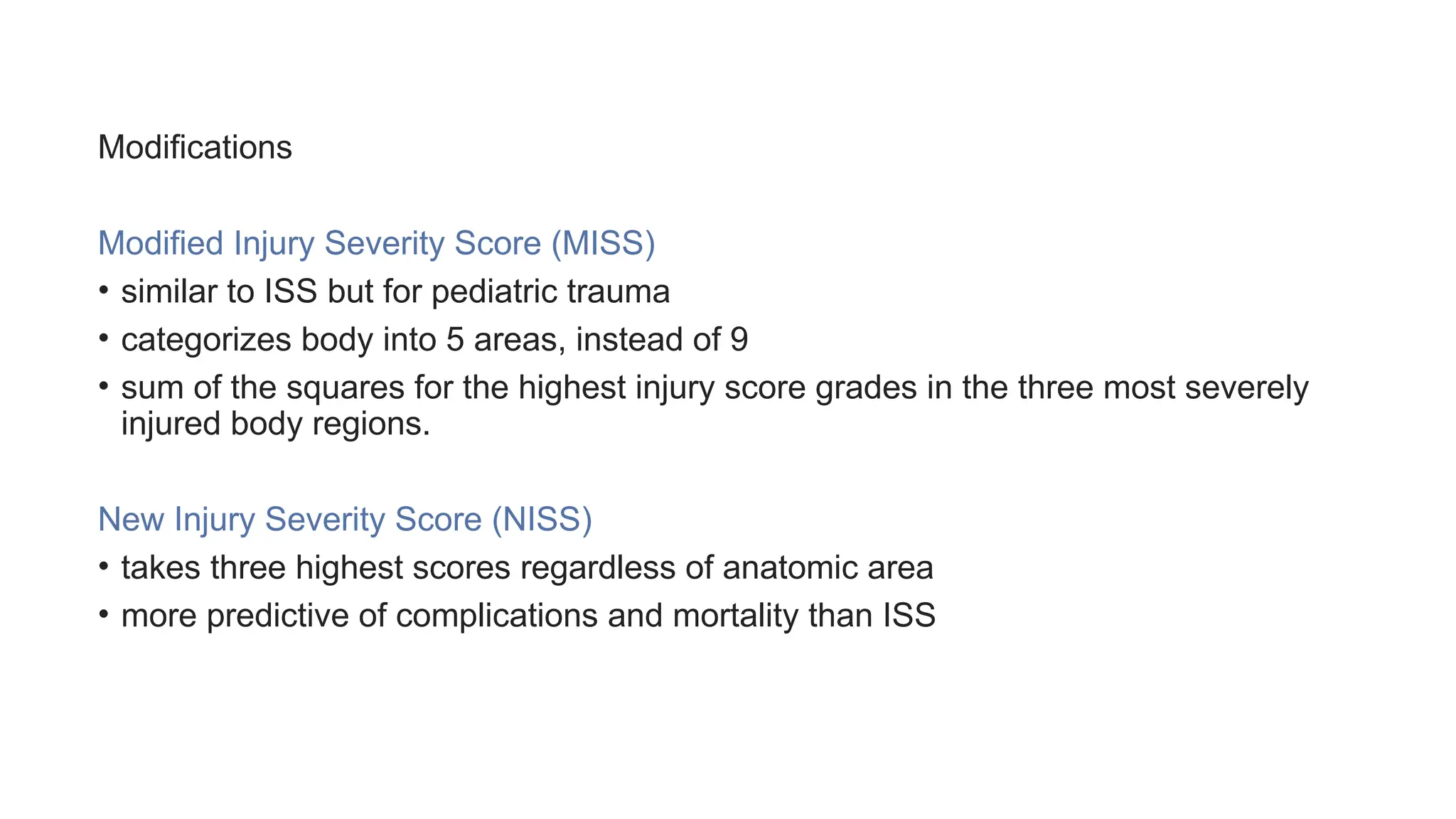 TRAUMA SCORING SYSTEM highly important topic in ortho | PPT