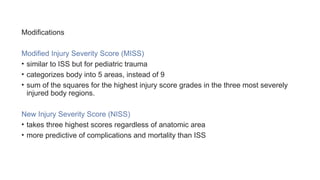 TRAUMA SCORING SYSTEM highly important topic in ortho | PPT