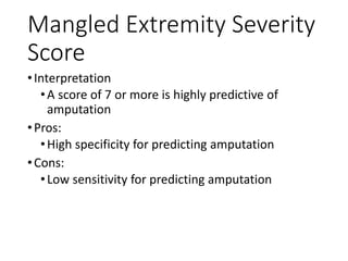 Polytrauma scoring systems | PPTX