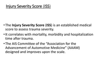Polytrauma scoring systems | PPTX