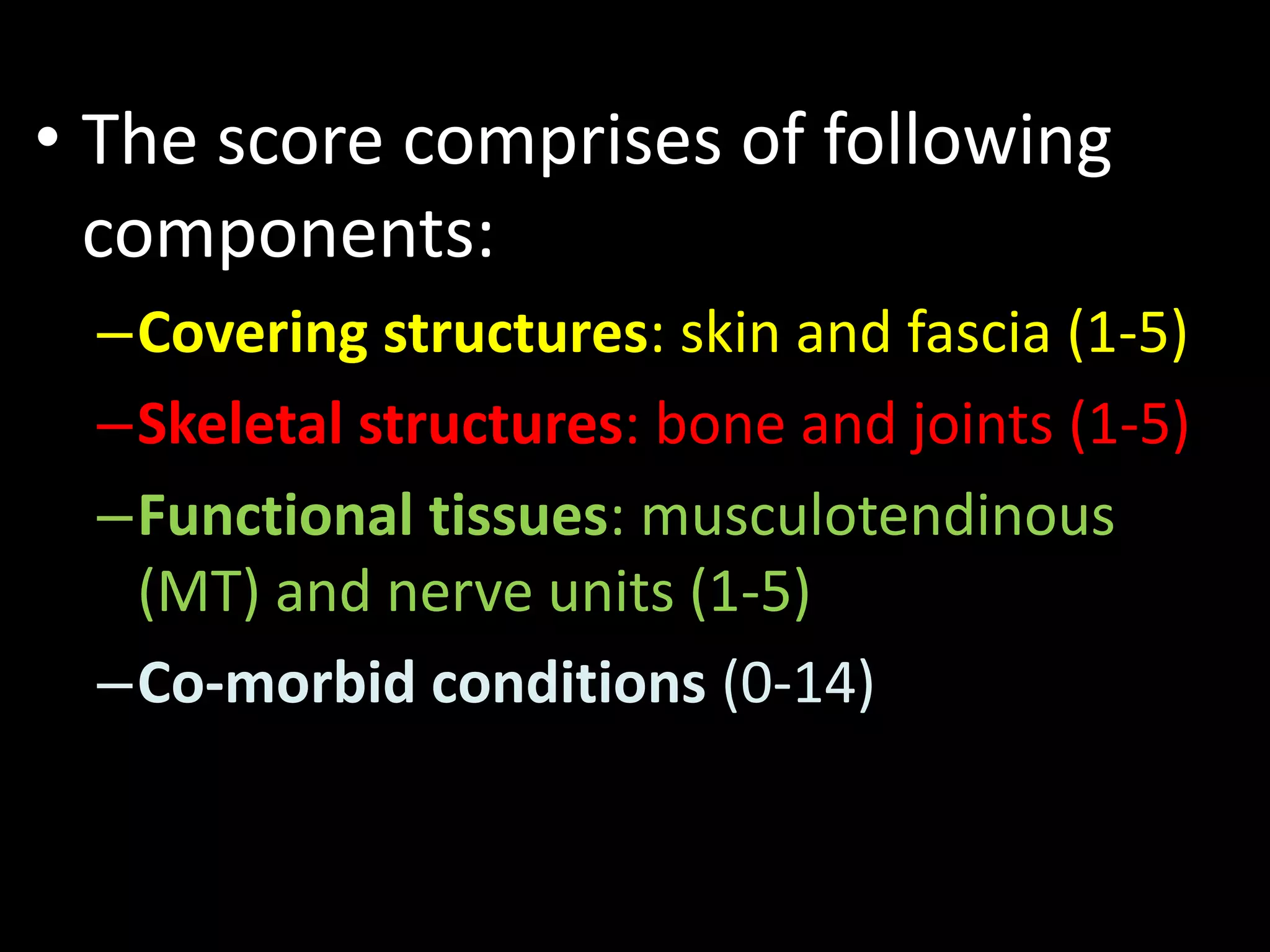 Trauma scoring systems | PPTX