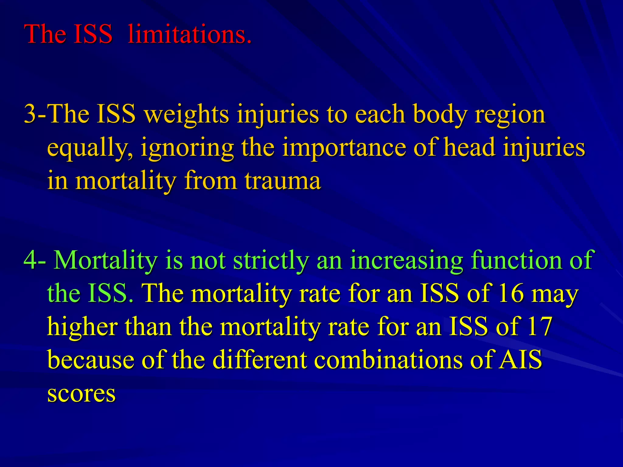 Trauma scoring systems | PDF