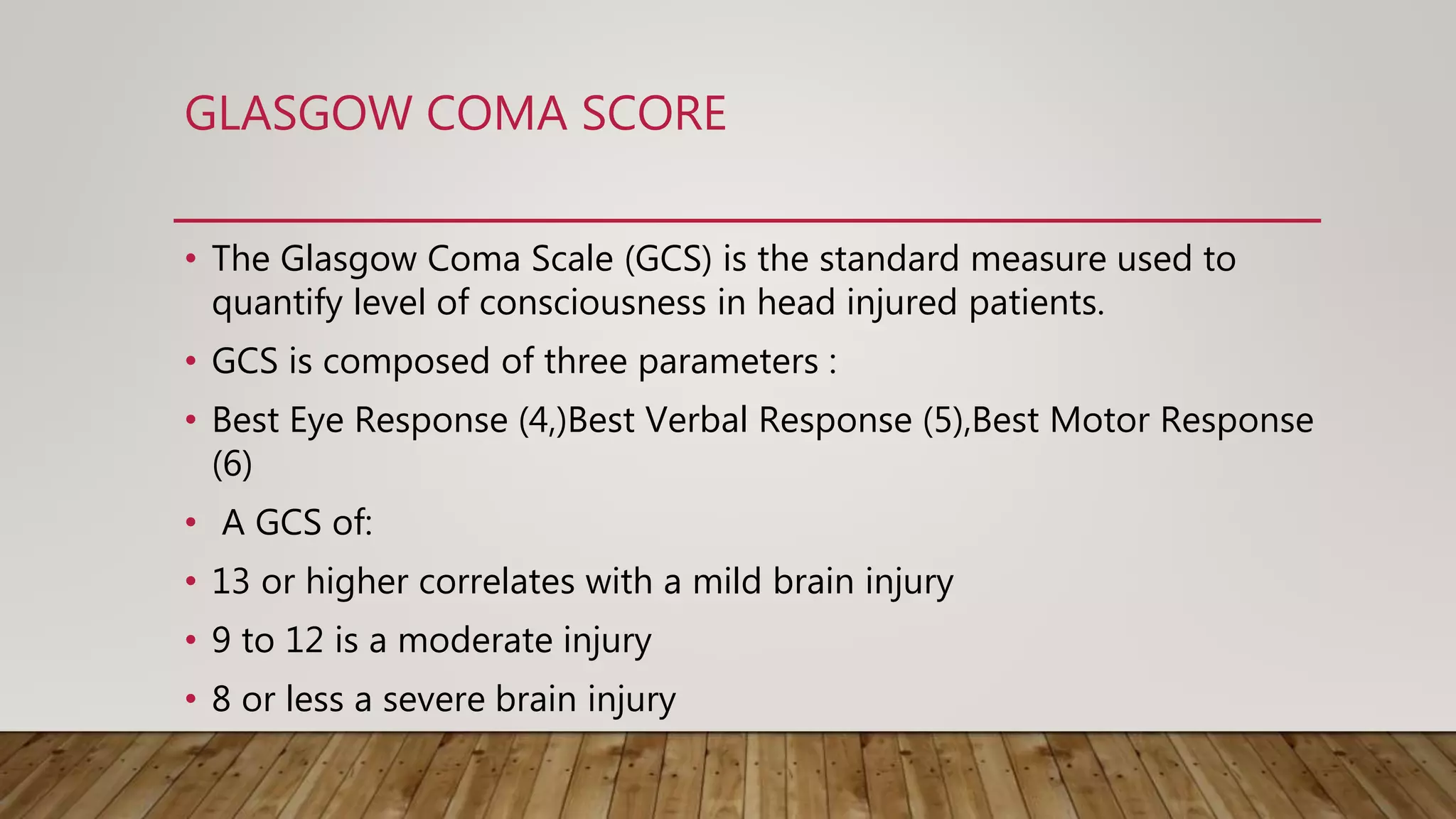 Trauma scoring systems | PPTX