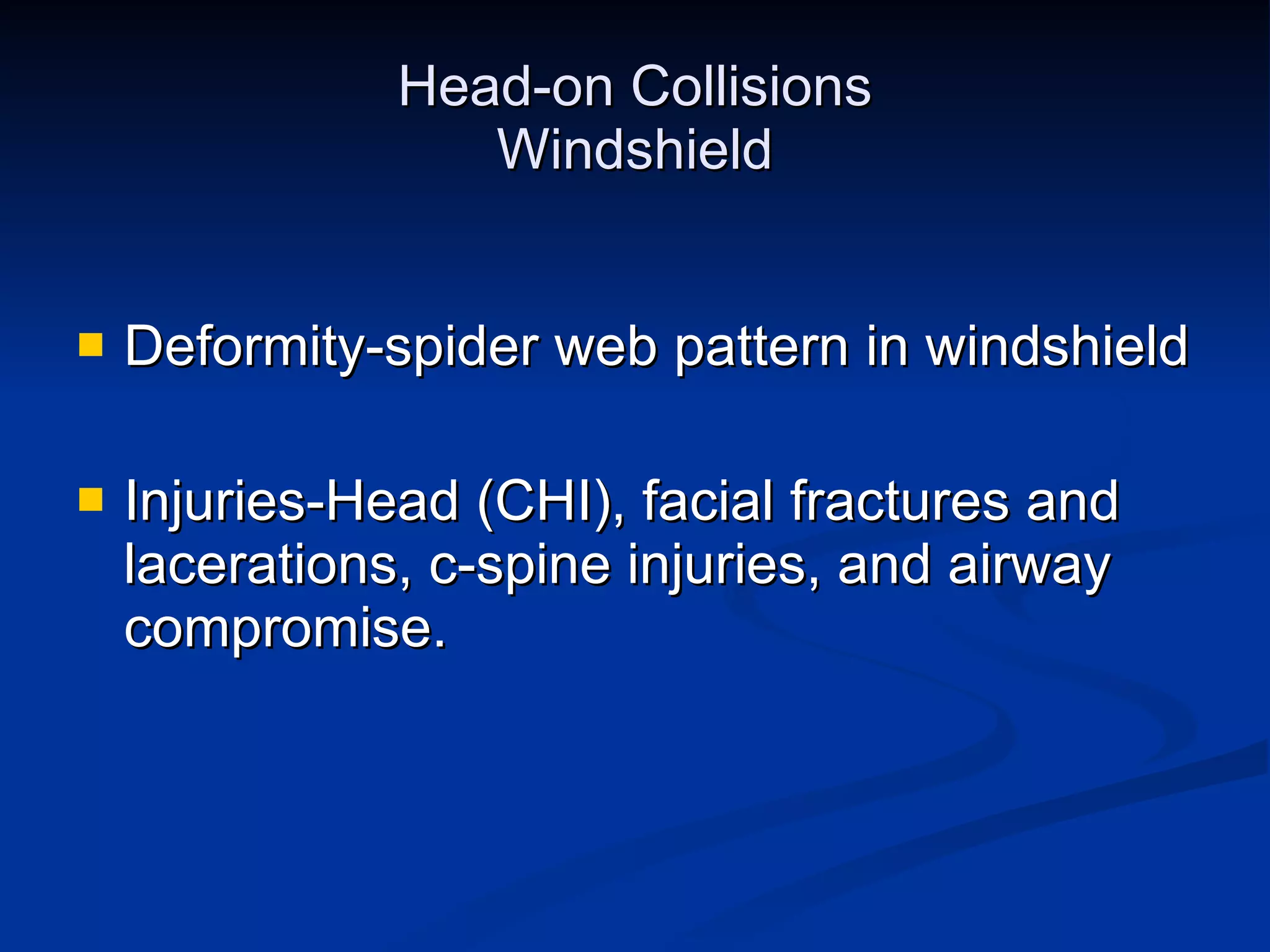 Trauma and mechanism of injuries | PPT