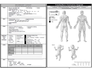Trauma sheet project | PPTX