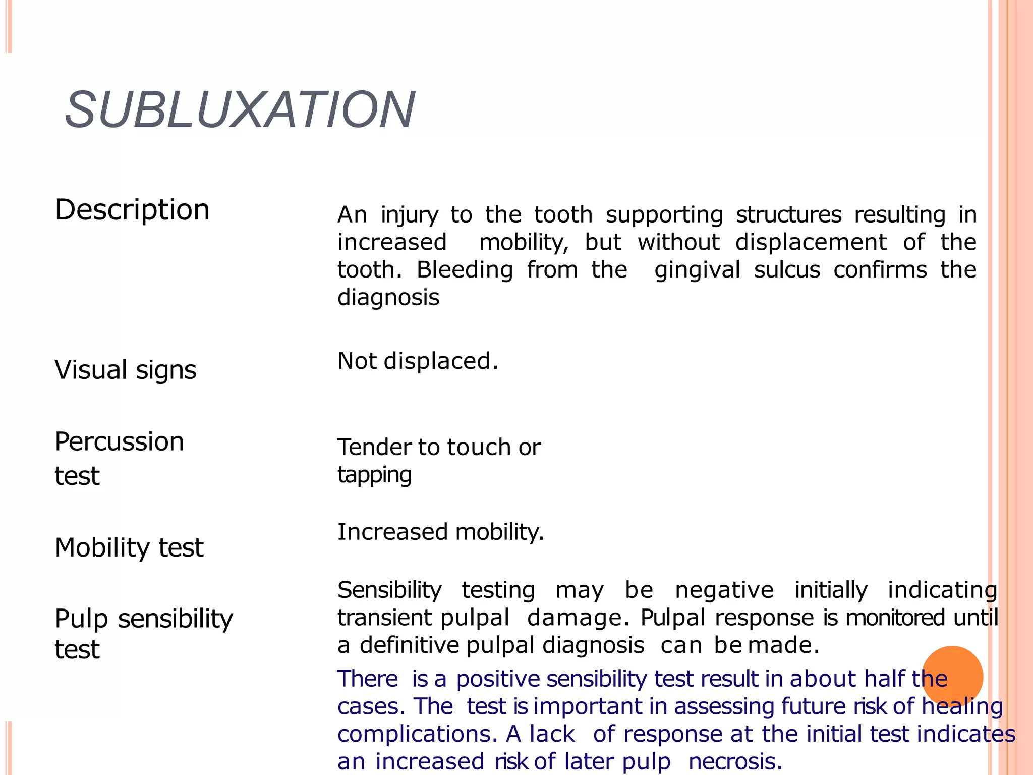 Traumatic injuries in pediatric dentistry | PPTX