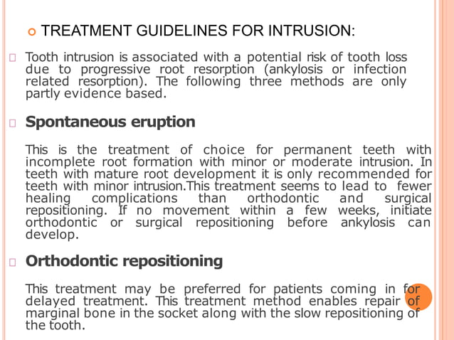 Traumatic injuries in pediatric dentistry | PPTX