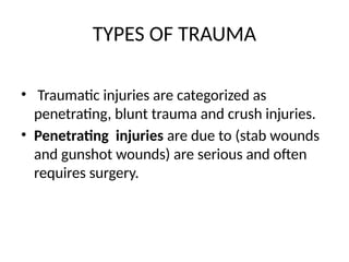 TRAUMA, SHOCK, INFLAMMATION, HAEMMORRHAGE-1.pptx