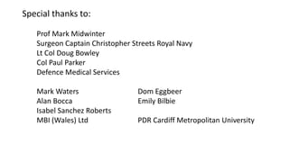 Developing realistic trauma simulation models | PDF