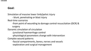 Developing realistic trauma simulation models | PDF