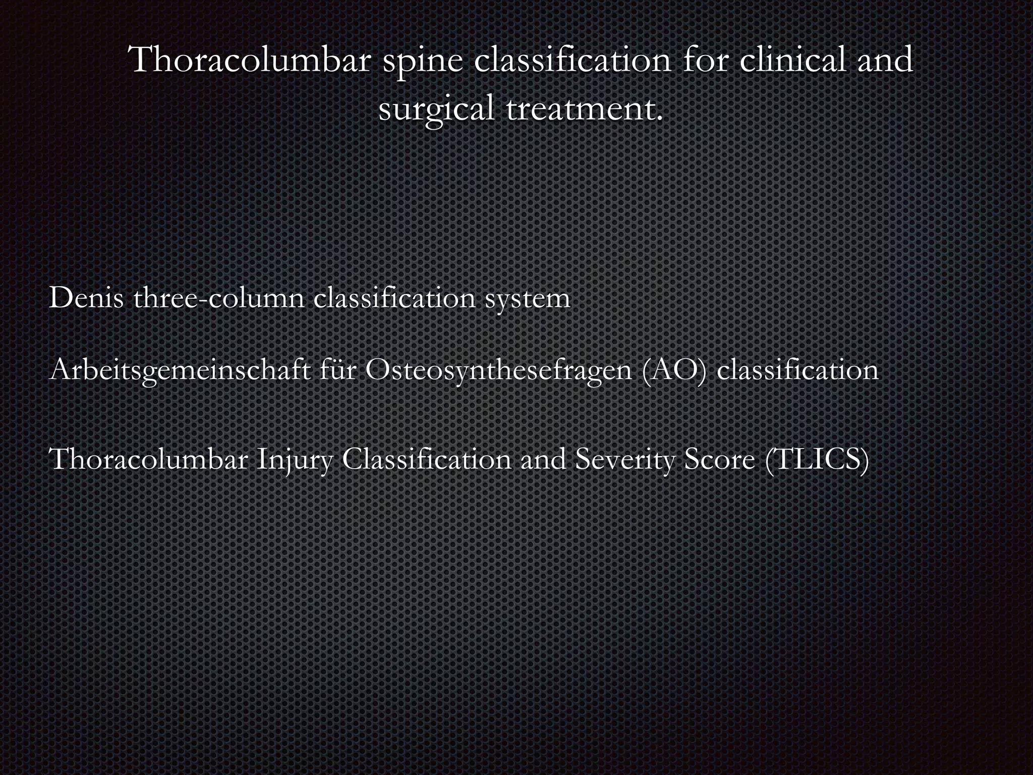 Imaging of thoracic spine Trauma | PPTX
