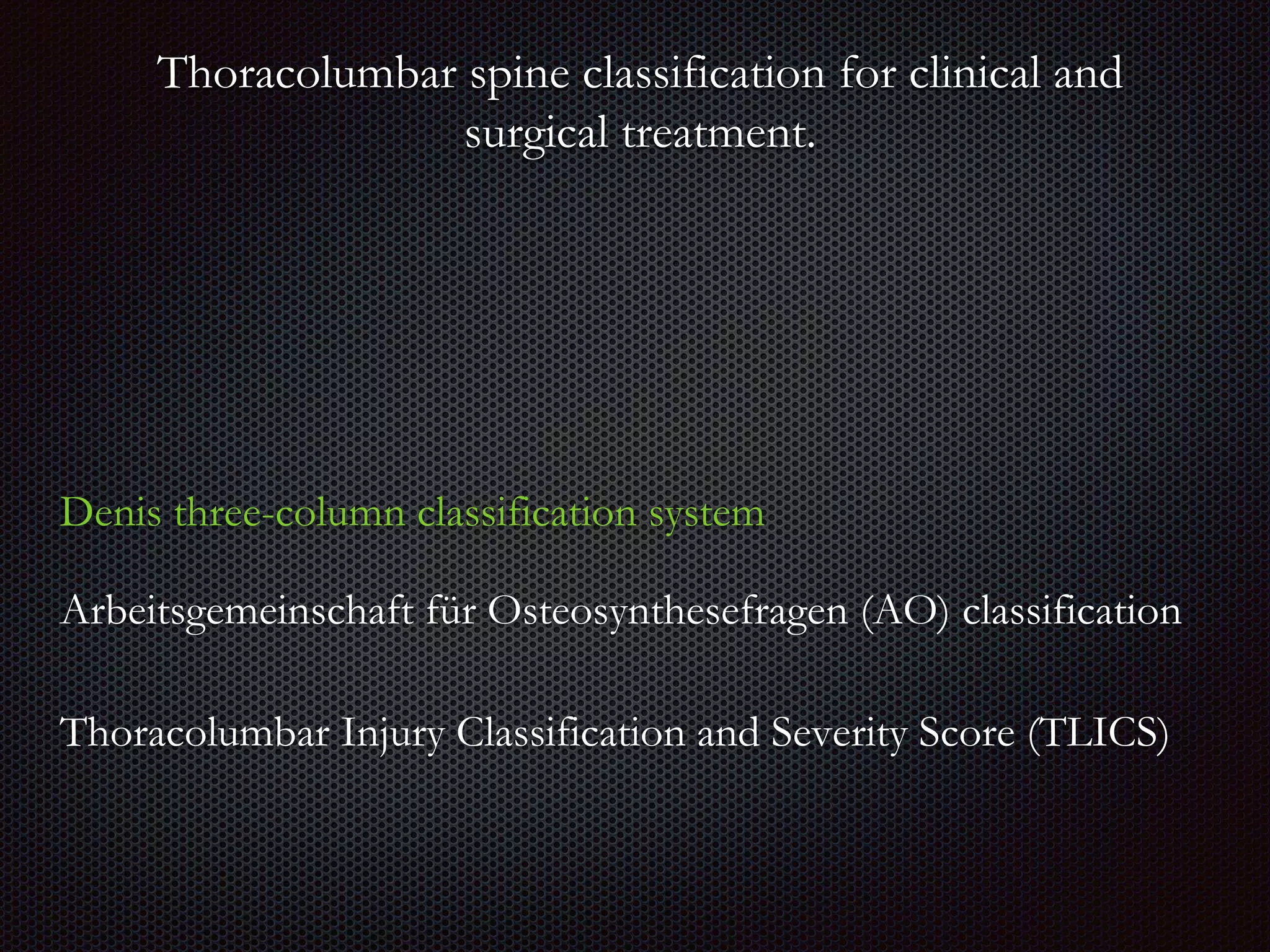 Imaging of thoracic spine Trauma | PPTX