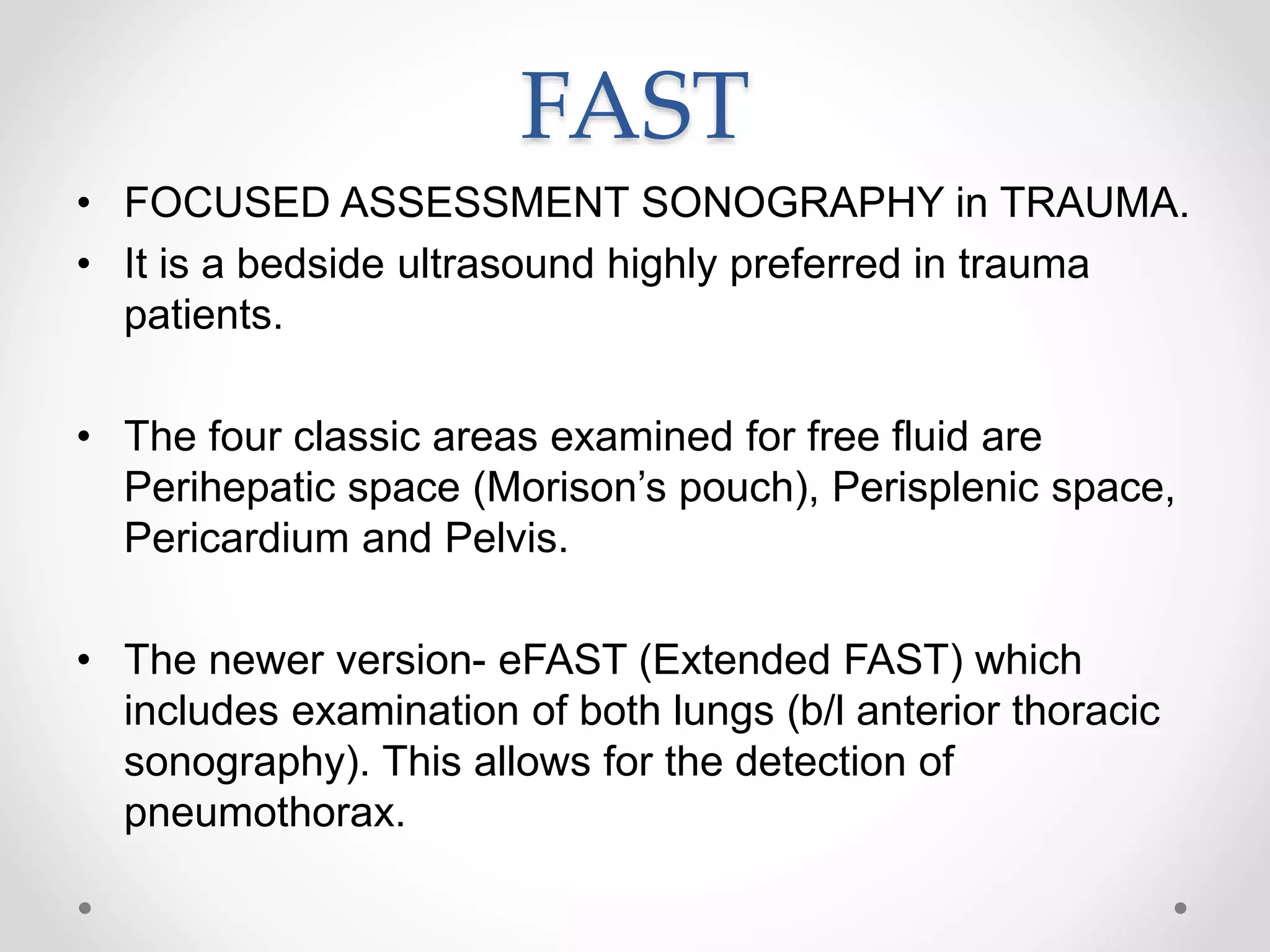 Trauma survey | PPTX